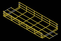 Cable Manager, Cable Tray Distributor, CM25, PRO 10 Wire Cable Tray ...
